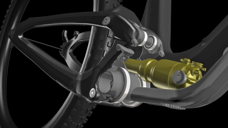 2022 Bold Linkin all-new 135/150mm hidden shock trail bike - Bikerumor