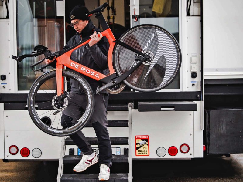 De Rosa TT03 Disk is a lighter, faster disc brake time trial bike - Bikerumor