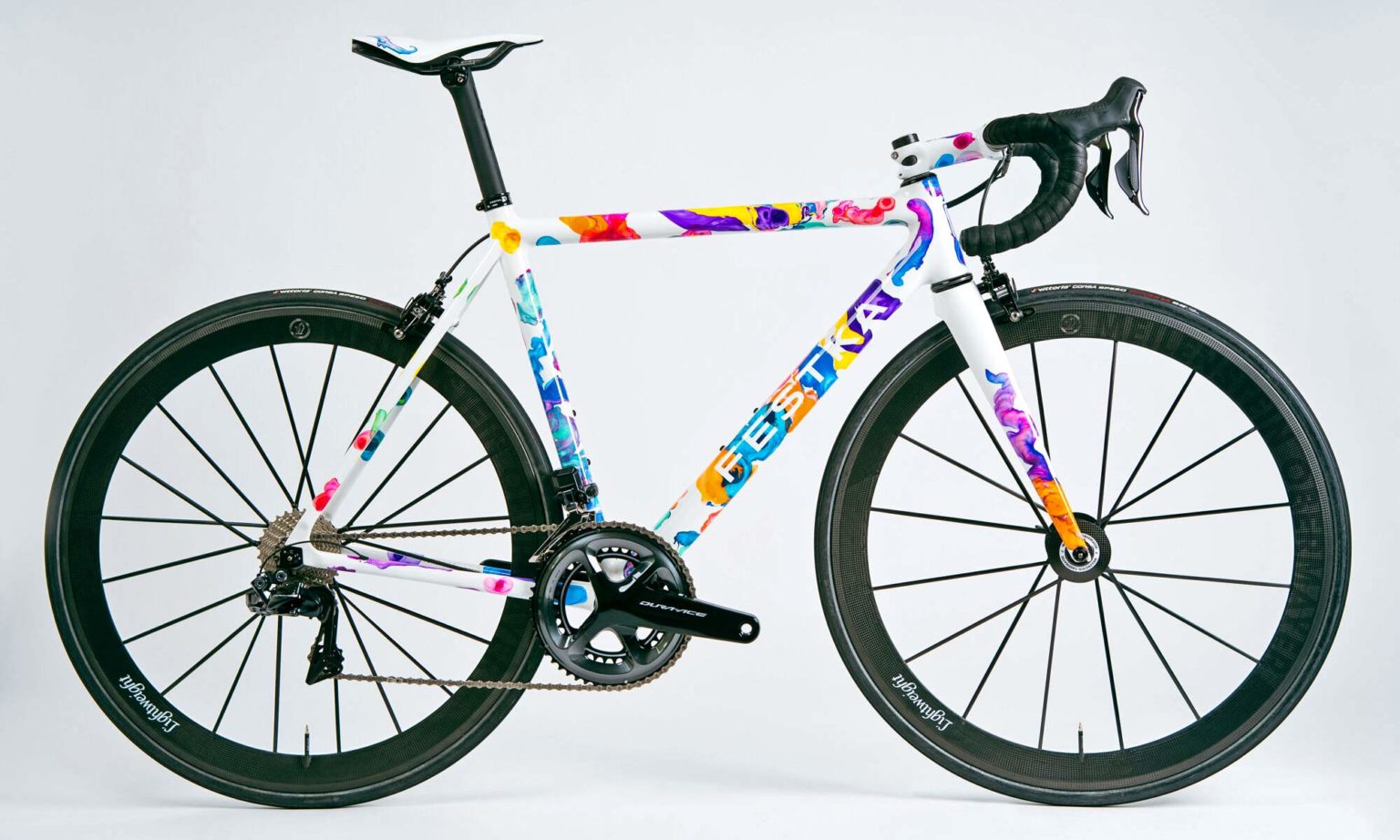 Festka Scout x Ondrash & Kasparek artist series gravel bike - Bikerumor