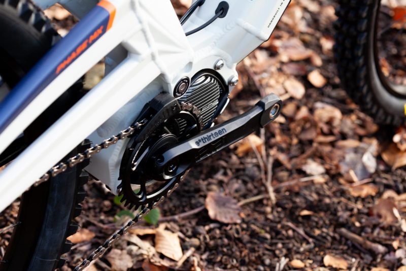 2022 Orange Phase MX Team eMTB boosts travel to 165mm w/ Formula MOD ...