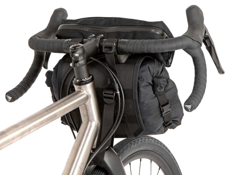 Restrap Bar Bag updated with 14L or 17L bikepacking storage - Bikerumor