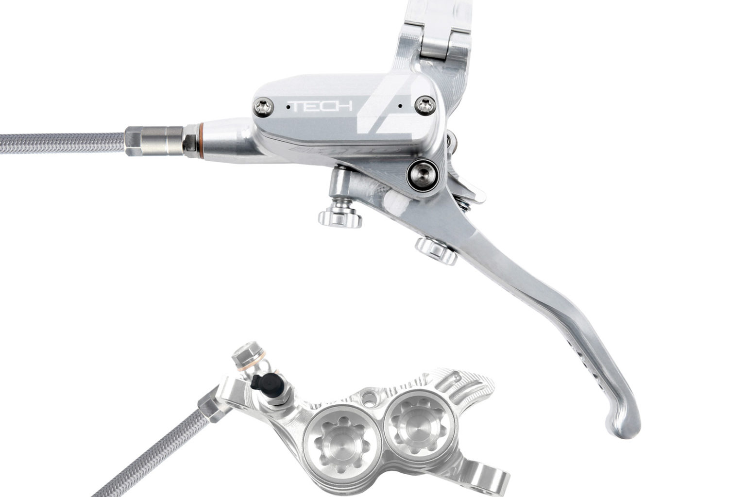 Hope Tech 4 Brake Levers and Master Cylinder deliver 30% more braking ...