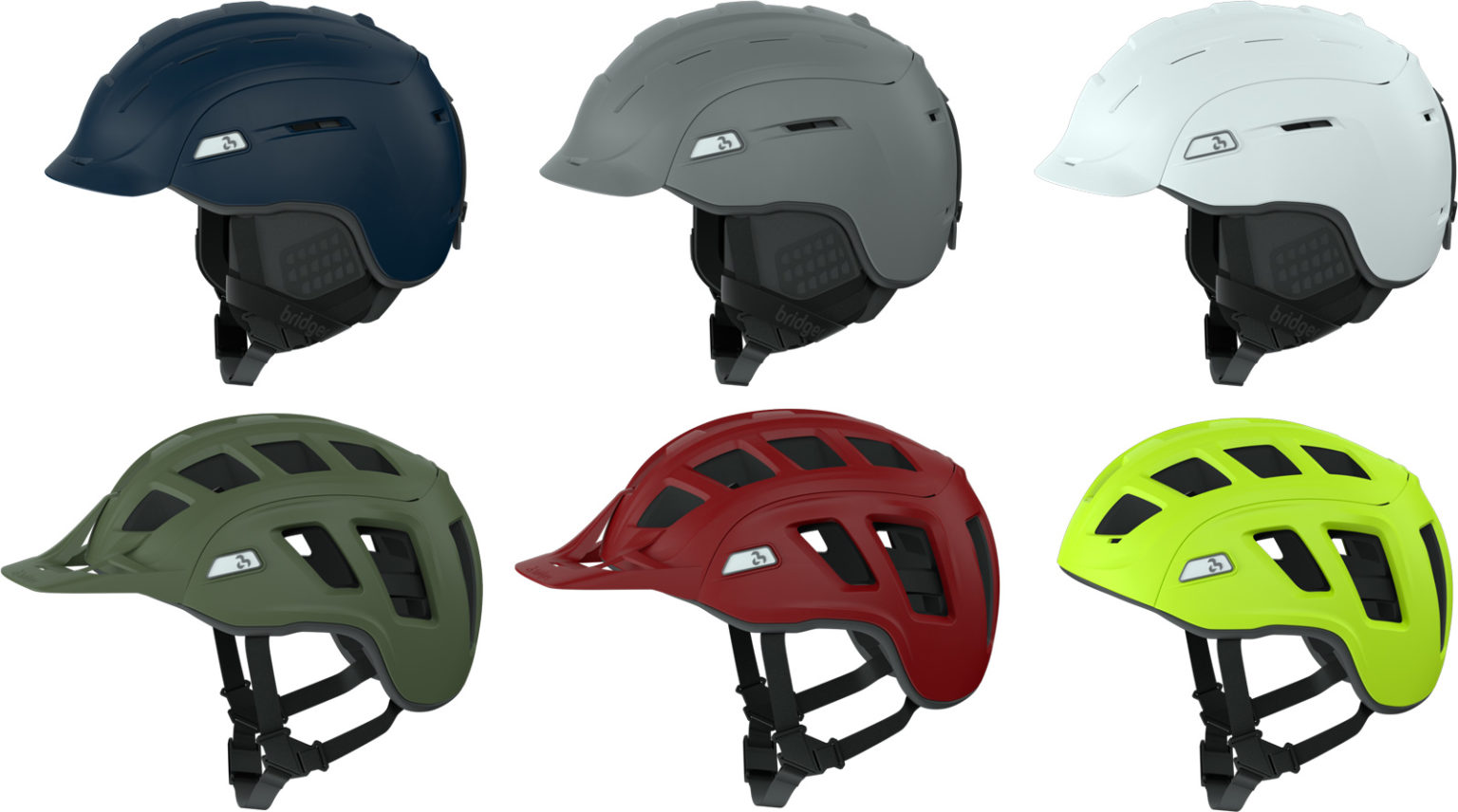 Bridger Highline Convertible Helmet switches outer shell for MTB or ...