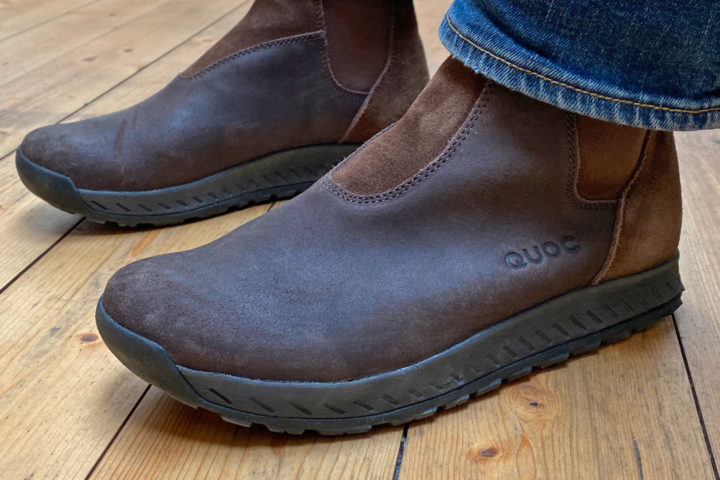 Quoc Chelsea Boots slip on city-stylish clipless cycling shoes - Bikerumor