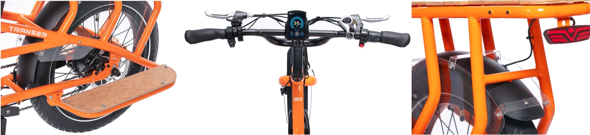 HJM's dual-battery Transer Electric Cargo Bike is built to ride longer ...