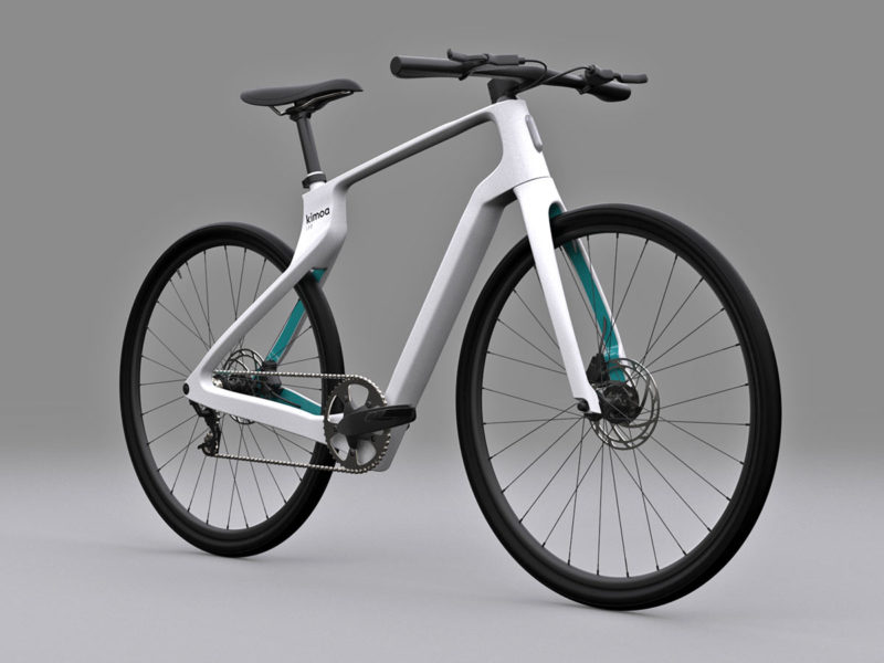 Kimoa x Arevo custom 3d-printed adaptable carbon e-bike - Bikerumor