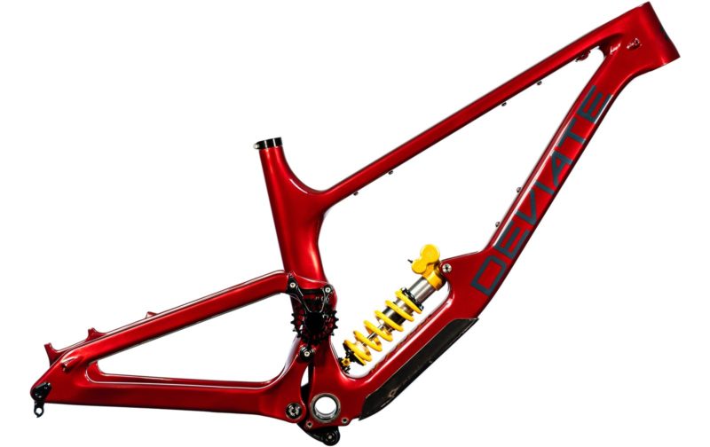 New Deviate Claymore is a 165mm travel high-pivot enduro bike - Bikerumor