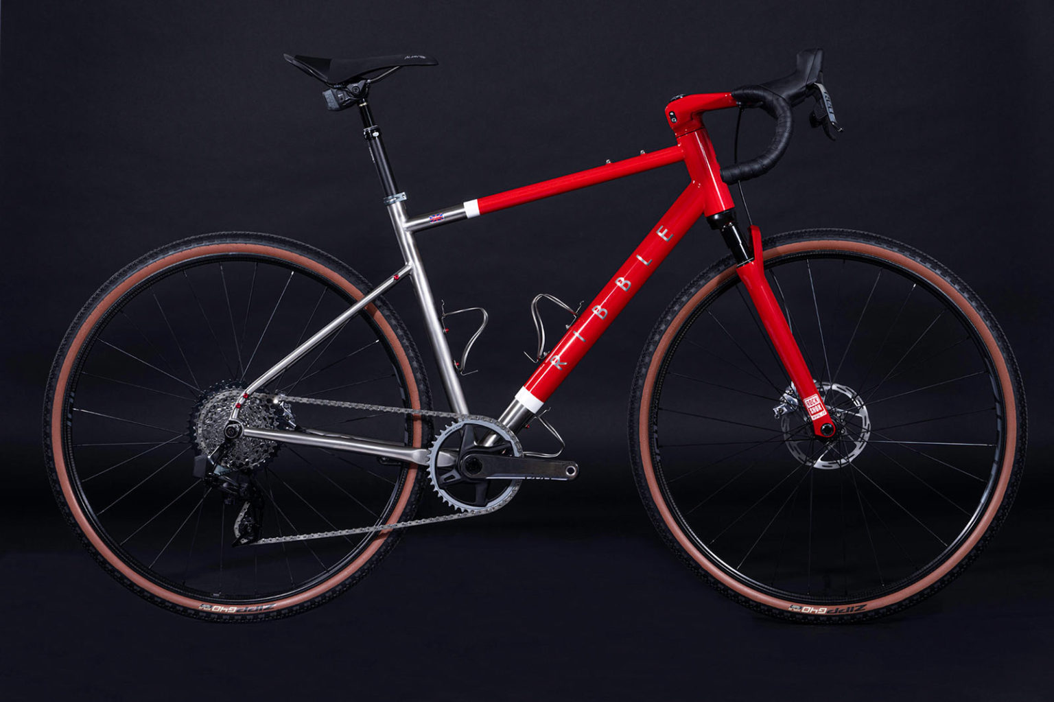 Prototype Ribble Gravel Ti shows up with a custom SRAM AXS build ...