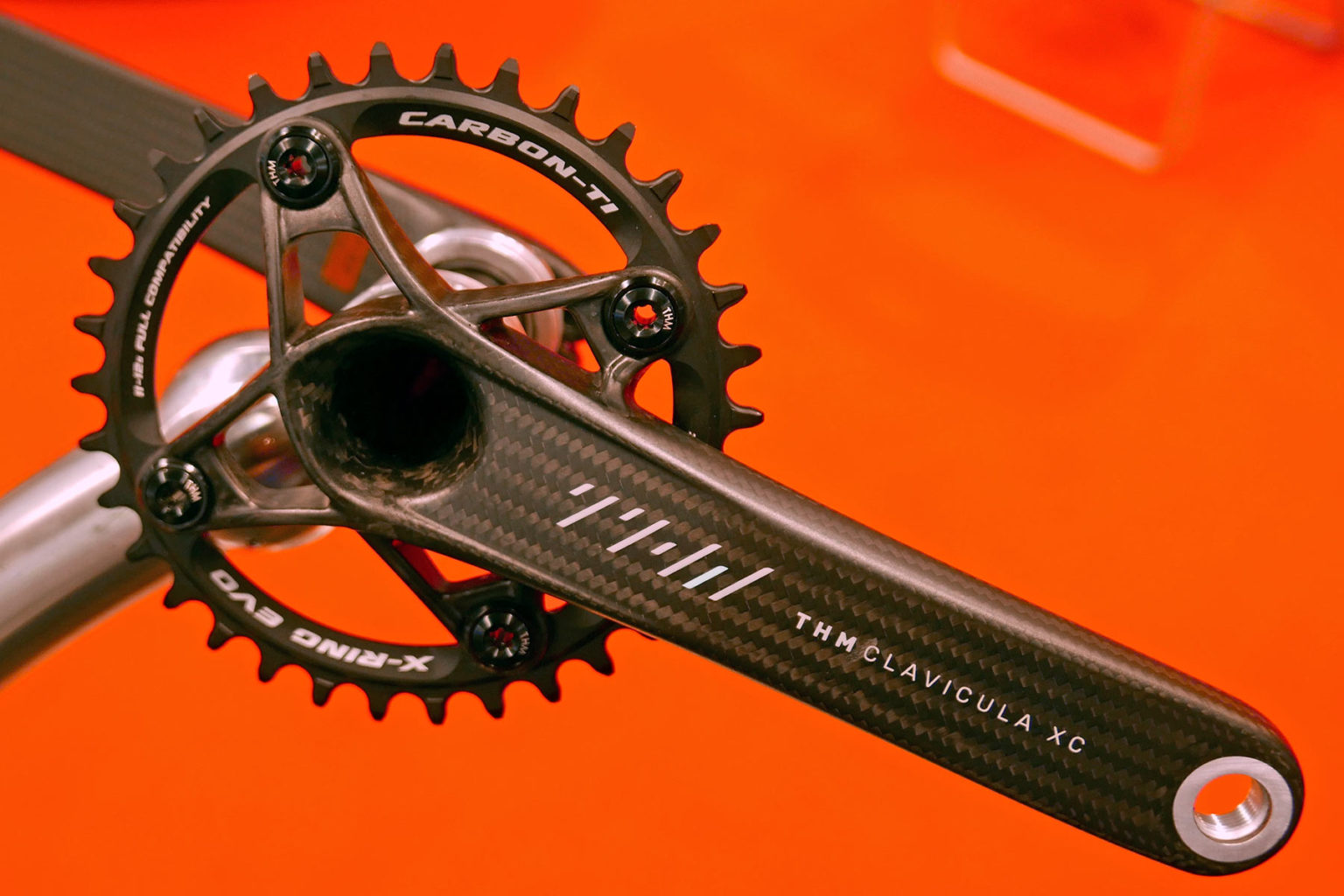 THM Clavicula XC 299g MTB cranks, 222g Frontale cockpit - Bikerumor