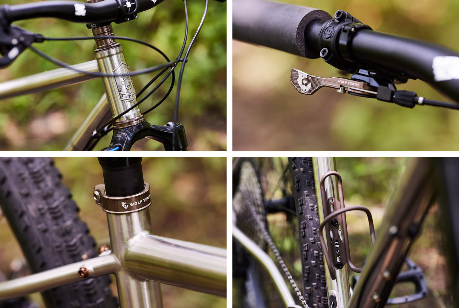 Wolf Tooth brews up Espresso brown anodizing across component lineup ...