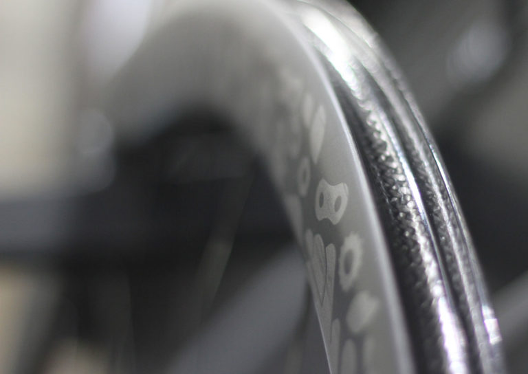 Mavic show Cosmic SLR LTD Road Wheels with Jerôme Masi Rim Print ...