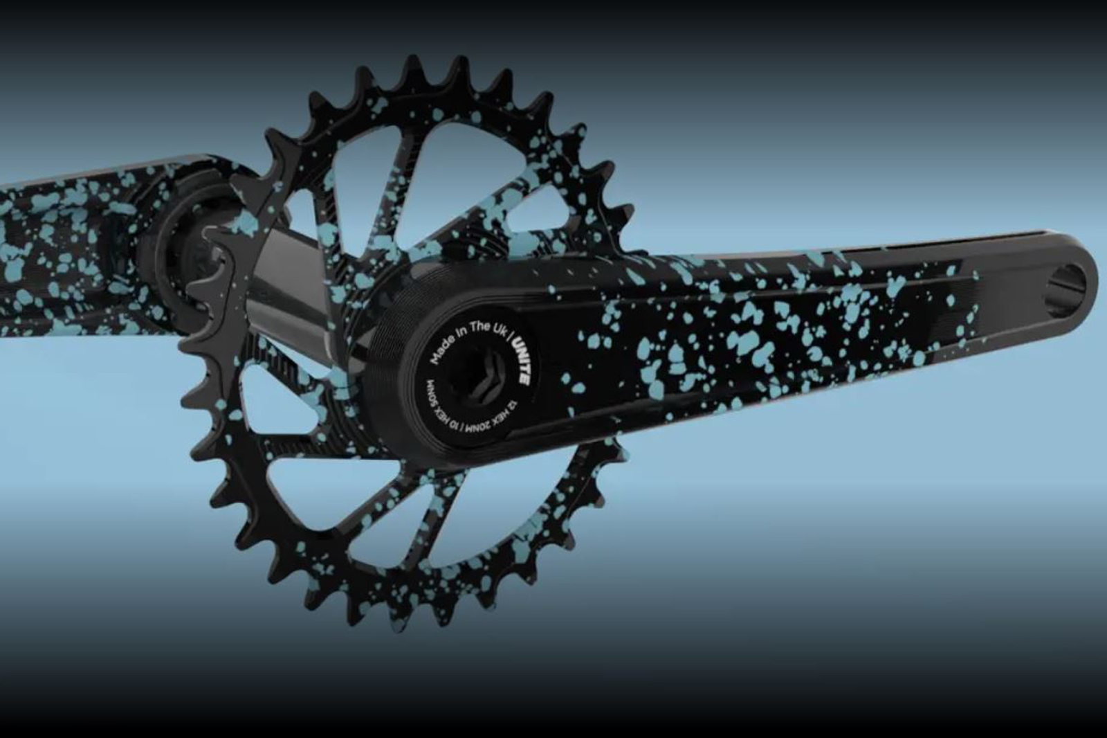 Unite Co adds wild Cerakote to UK-Made Stem, Pedals, Cranks & more - Bikerumor