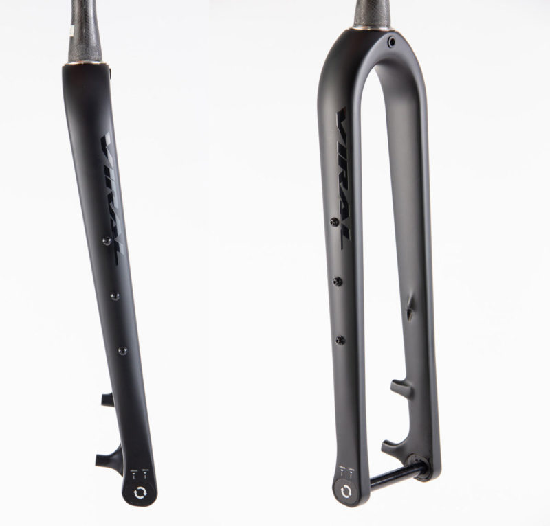 Viral loads out its first carbon bikepacking fork for mountain bikes ...