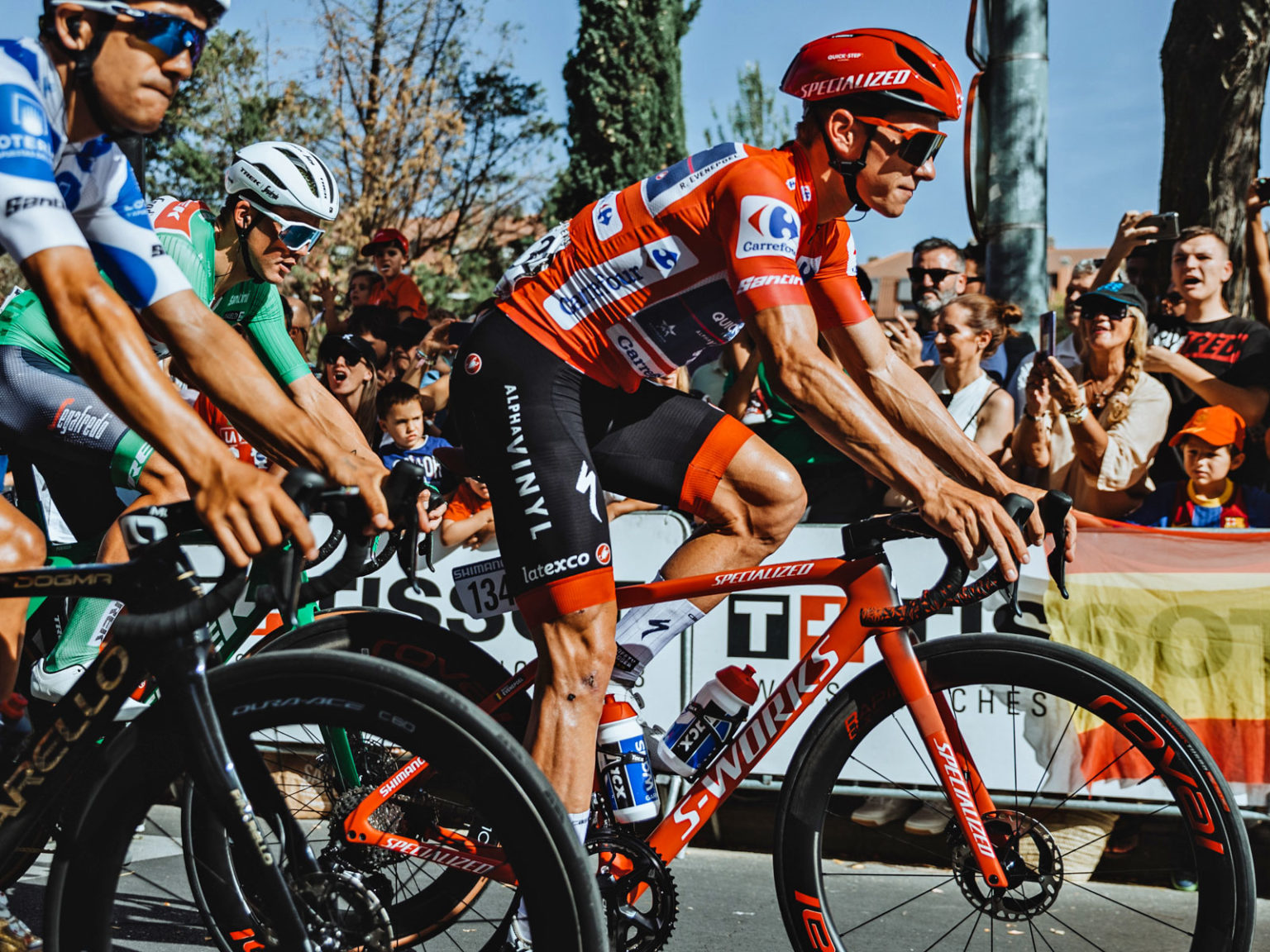 Vuelta red S-Works Tarmac SL7 of winner Remco Evenepoel - Bikerumor