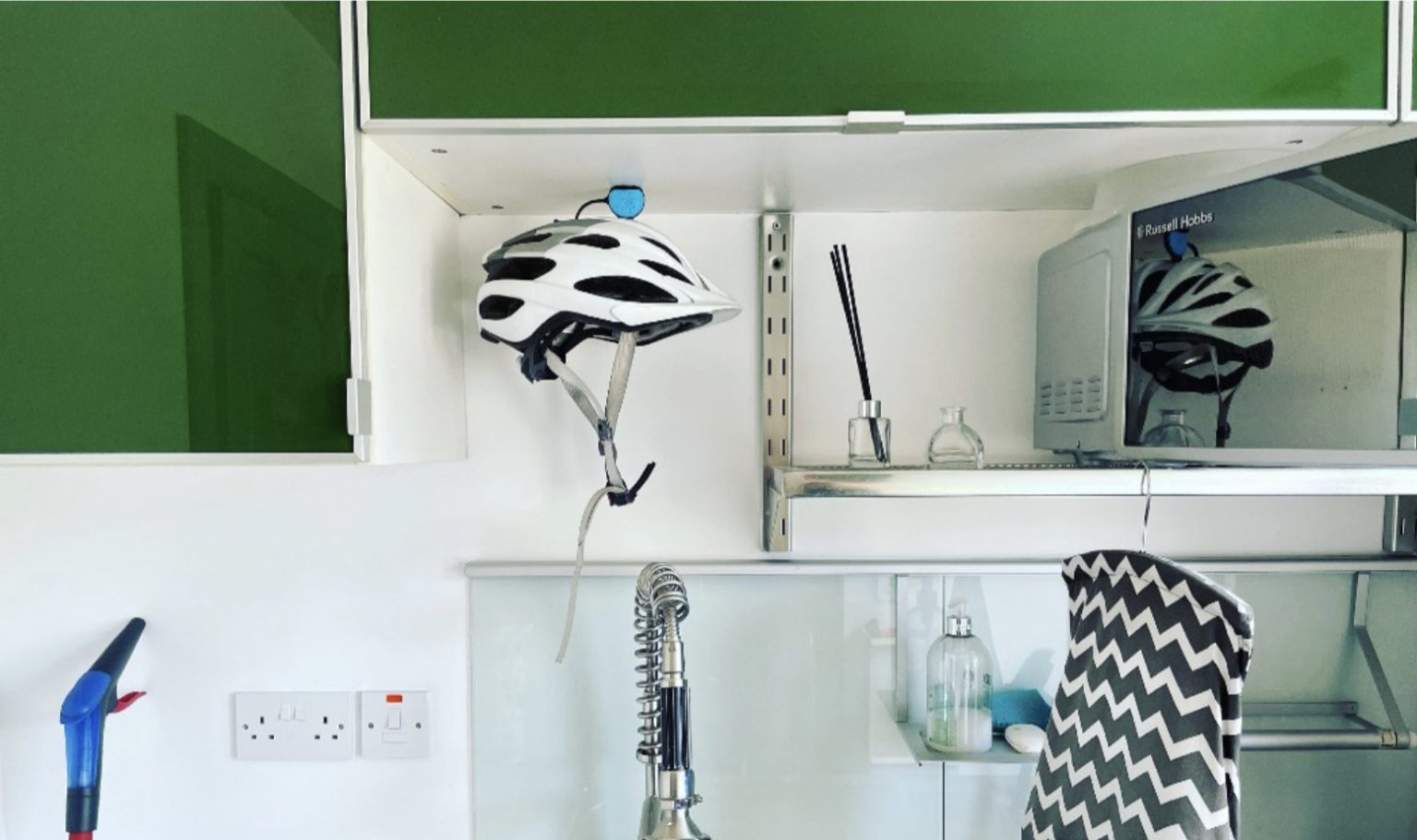 A helmet specific storage hook? Helmetor offers new hanging options for ...