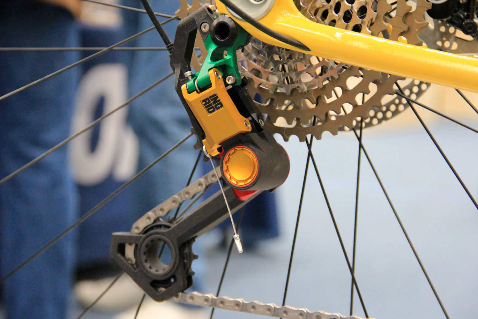Updated: Prototype Intend Brakes spotted on Huhn Jersey Giant 36er MTB ...