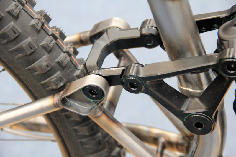 Sour show mullet-compatible Double Choc MTB at Bespoked - Bikerumor