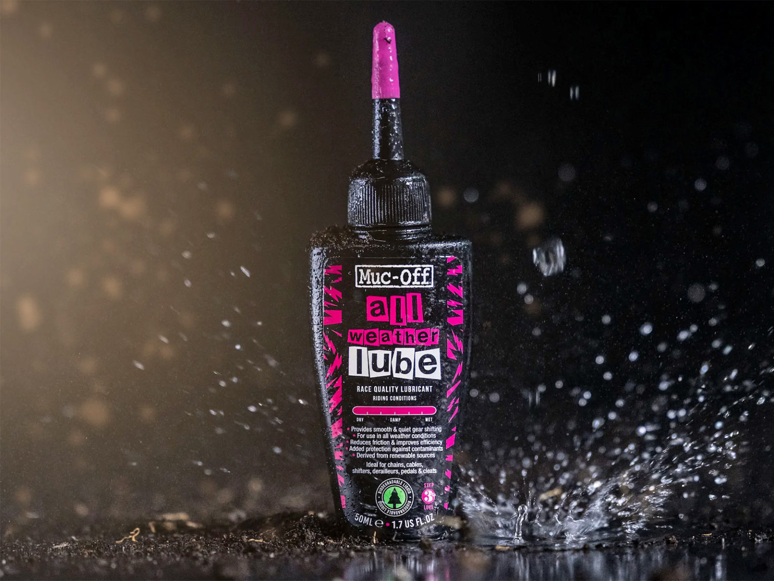 Muc-Off's Disco plugs, All Weather Lube & Protection - Bikerumor