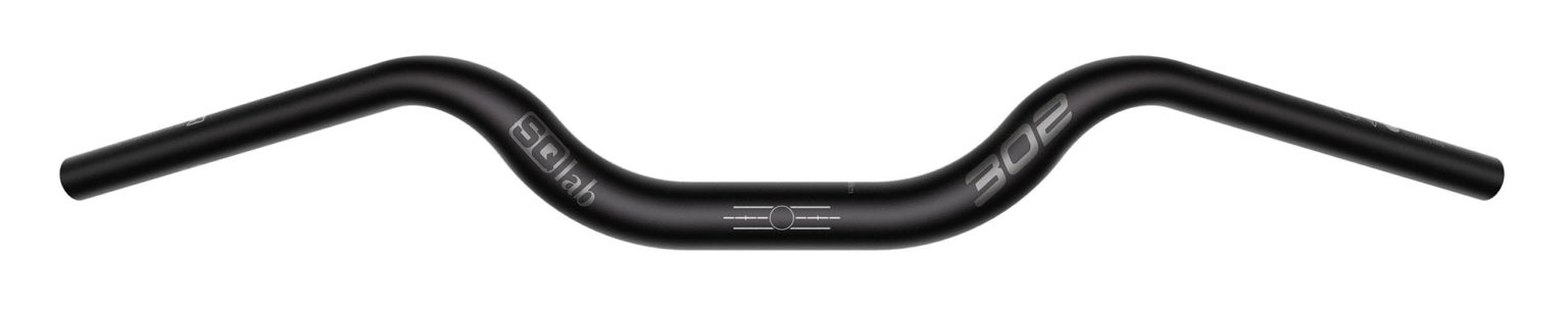 SQlab Bends 3 Curvy, Backswept Ergo Bars for MTB Cruiser, Trekking ...