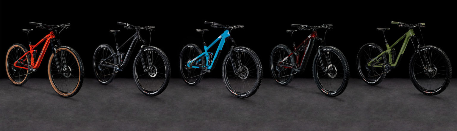 2023 CUBE Stereo ONE, 1 mountain bike family in 5 flavors: Trail to ...
