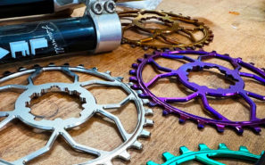 5DEV Machine 3-Bolt Direct Mount Titanium Chainrings in San Diego ...