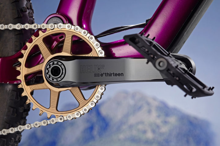 e*thirteen Aluminum MTB Cranks get Lighter, Stiffer, Shinier Helix Race ...