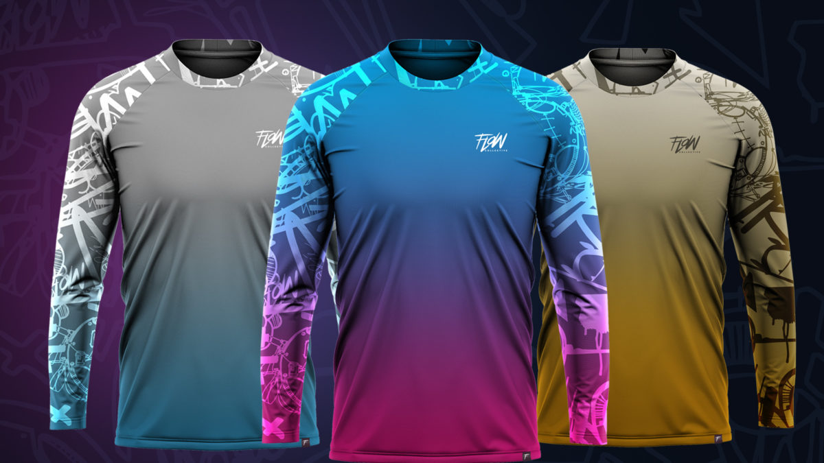 Introducing Flow Collective: MTB Jerseys With An Artistic Twist - Bikerumor