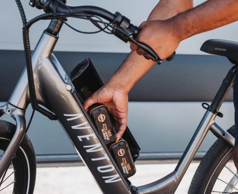 Ebike Powered by a Worx Cordless Power Tool Battery? Aventon says "Yup ...