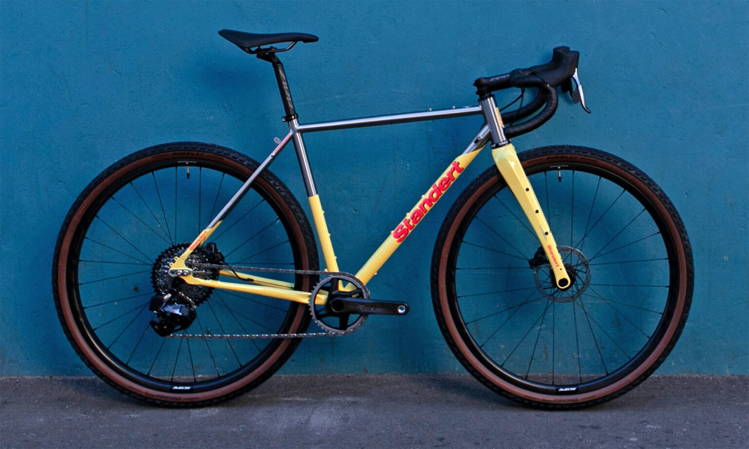 Standert's updated stainless steel Erdgeschoss adventure gravel bike is ...