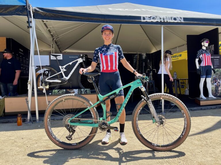 Pro Bike Check: Savilia Blunk's RockRider XC with Prototype Manitou XC ...