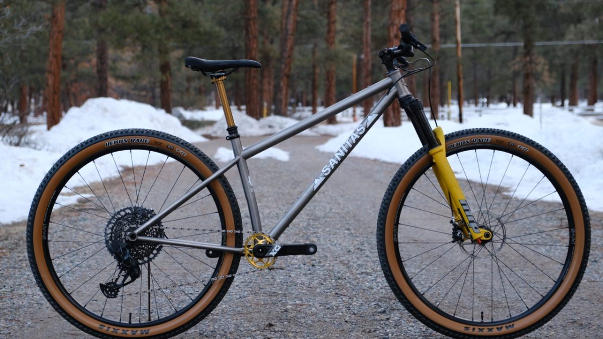 Sanitas Cycles Root Classic Digs in as New Custom Titanium Hardtail ...