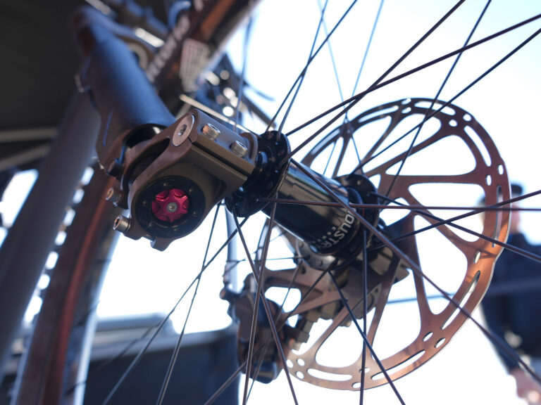 PUSH teases moto-inspired inverted suspension fork - Bikerumor