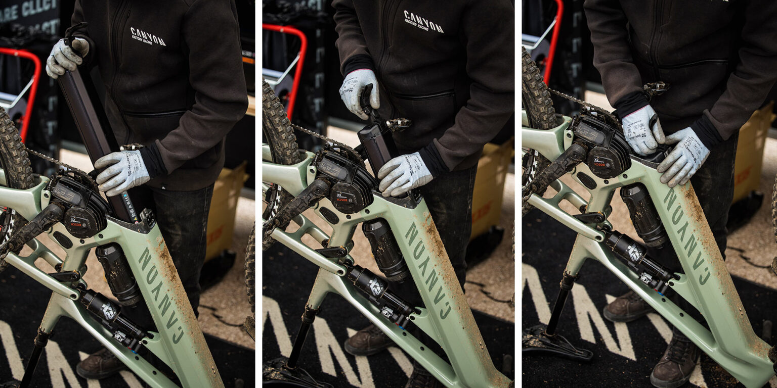 All-New Canyon Strive:ON CFR Races Enduro eBike to World Cup eMTB EDR ...