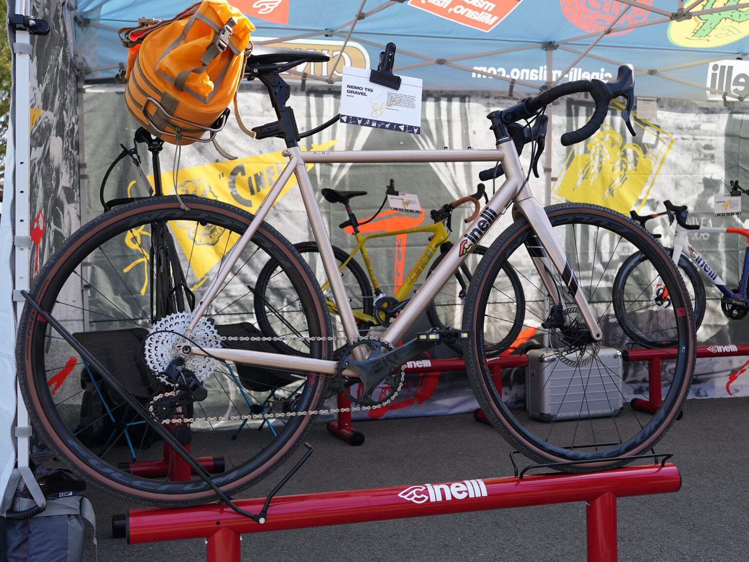 Cinelli Nemo Tig Gravel brings classic Italian steel to US dirt roads ...
