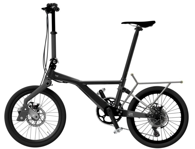 A "Lefty" Fork on a Foldable Bike Made of Carbon & Basalt Rock? Meet ...