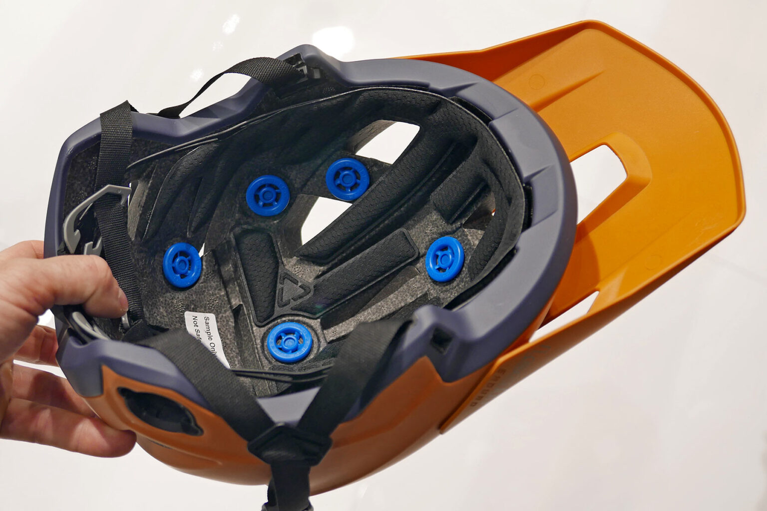 Leatt 3.0 Enduro Convertible Helmet Snaps-On Protection: Full-Face, 3/4 ...