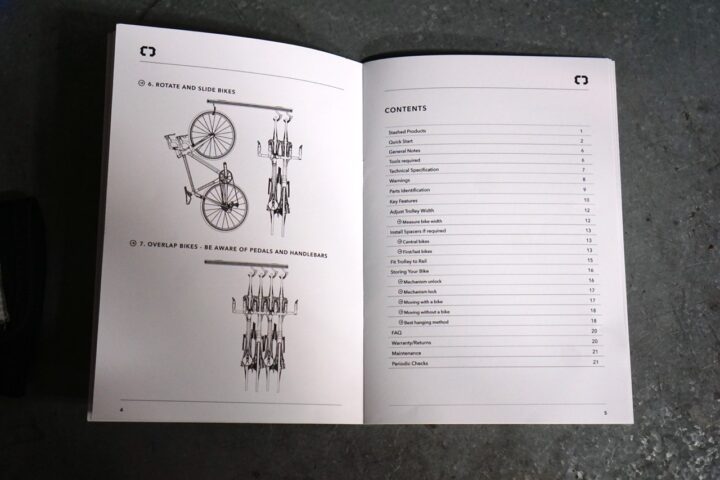 Hang, Slide & Rotate Bikes Effortlessly with the Stashed SpaceRail Bike ...