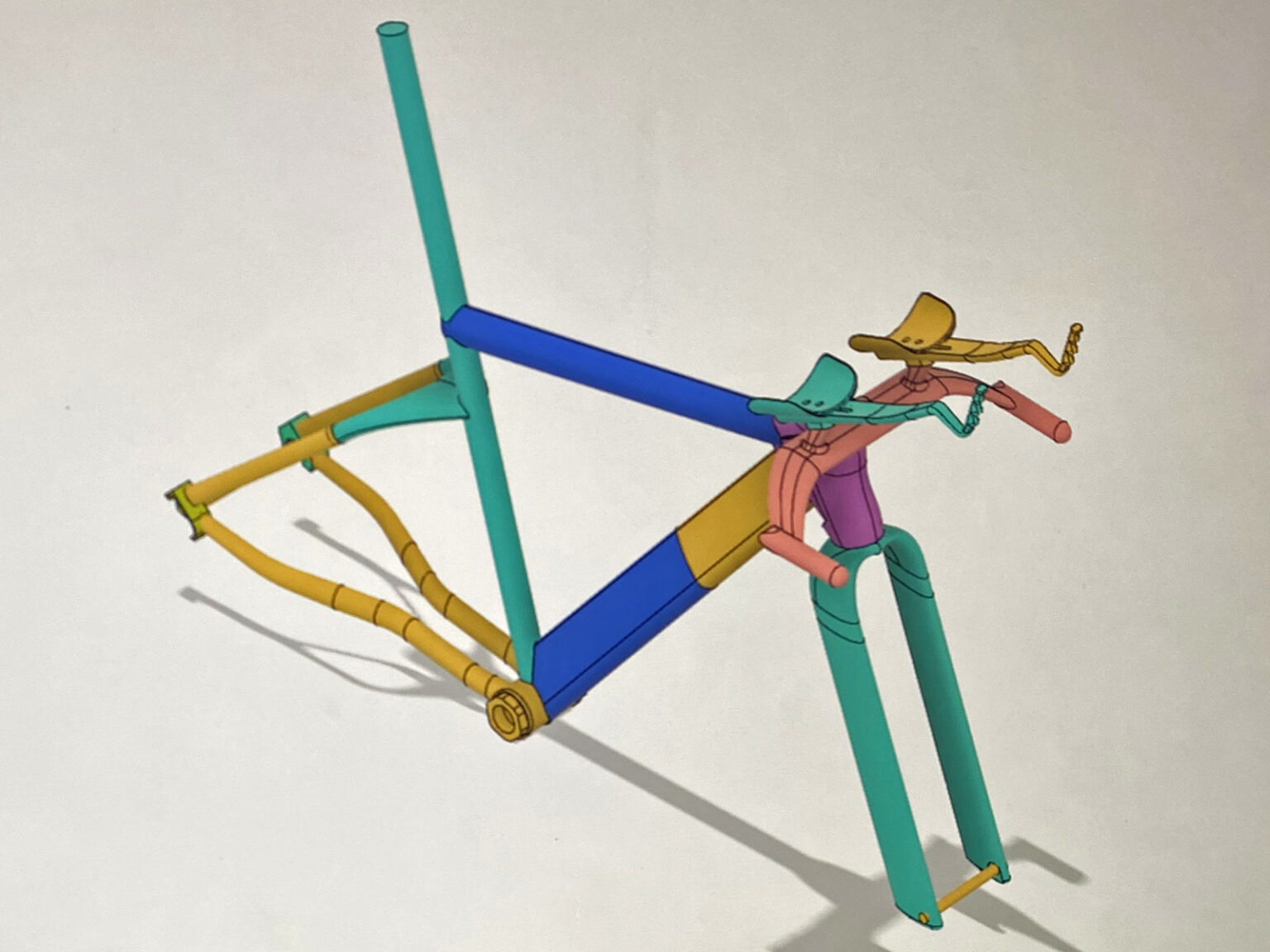 TRed Innovates 3D-printed Alloy X23 Track Bike Prototype with Rider ...