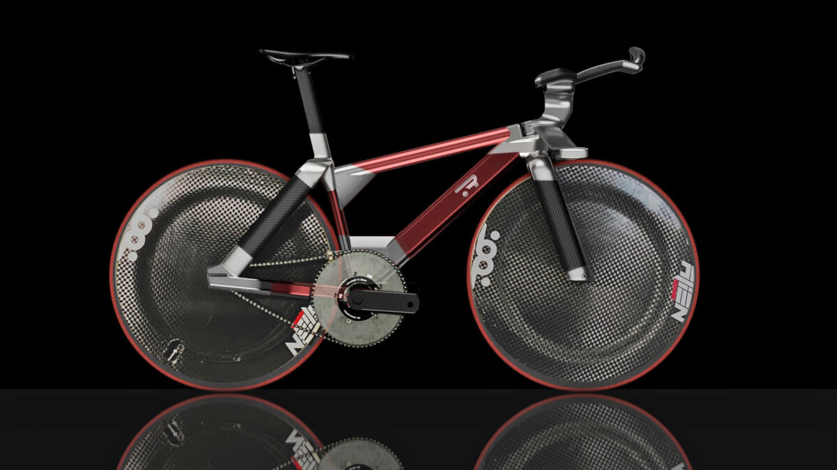 TRed Innovates 3D-printed Alloy X23 Track Bike Prototype with Rider ...
