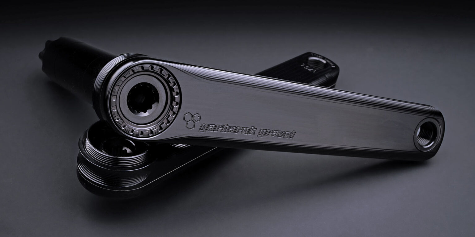 Garbaruk Machines Light, Strong & Pretty Hollow Alloy Gravel Road Bike Crankset - Bikerumor