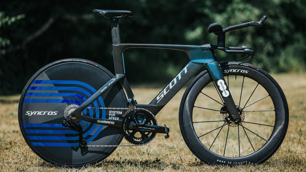 Le Tour Debut for Syncros Capital SL Carbon Wheels with Custom-Made ...