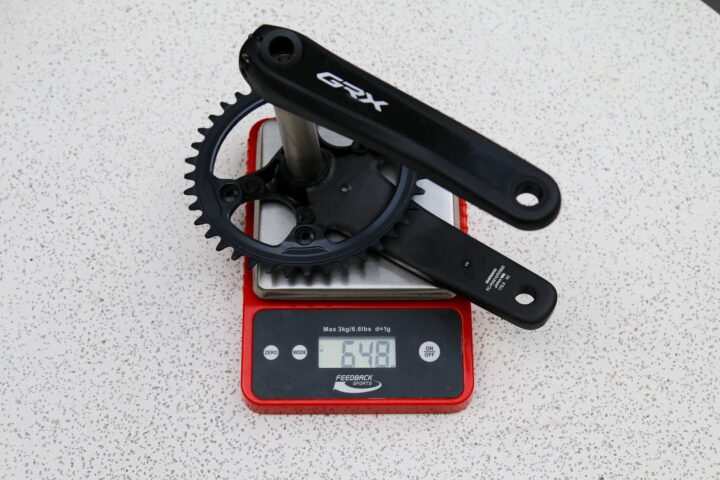 Actual Weights for Shimano GRX RX820 1 x 12 Speed Drivetrain - Bikerumor