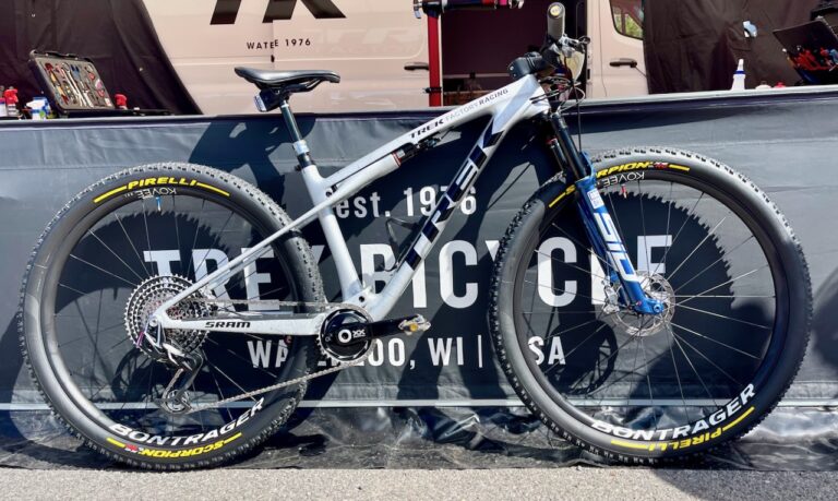 World Cup Pro Bike Check: Evie Richards' XCC Winning Trek SuperCaliber - Bikerumor