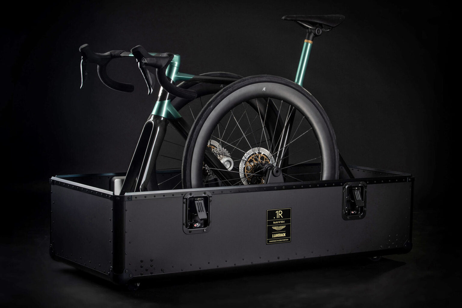 Priceless Ti & Carbon Aston Martin .1R Road Bike by J.Laverack Custom ...