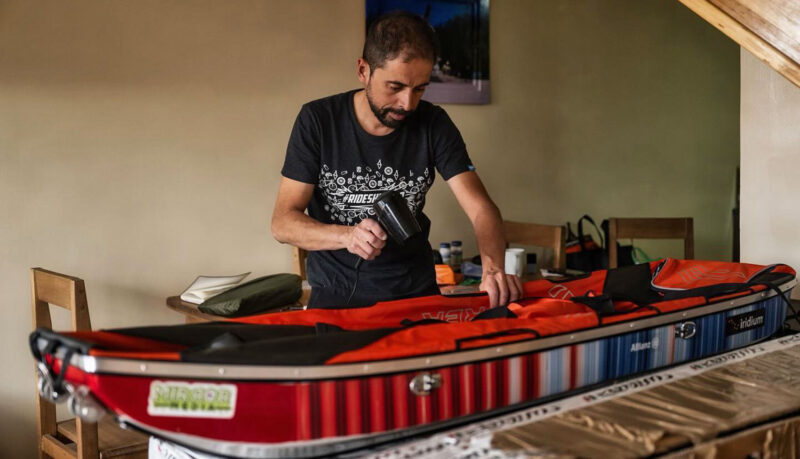 Omar di Felice is Again Crossing Antarctica on a Prototype Wilier Fat ...