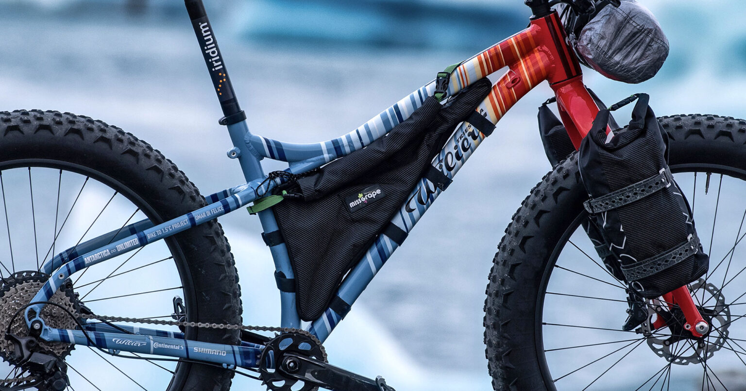 Omar di Felice is Again Crossing Antarctica on a Prototype Wilier Fat ...