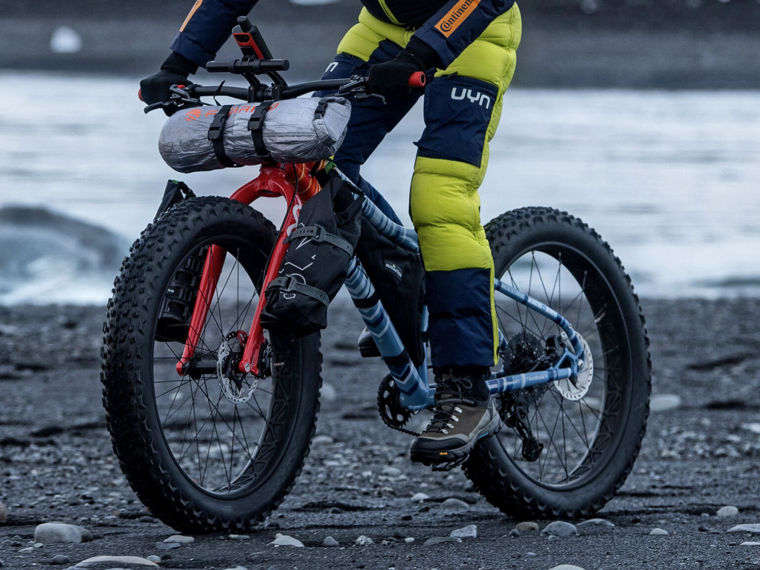 Omar di Felice is Again Crossing Antarctica on a Prototype Wilier Fat ...
