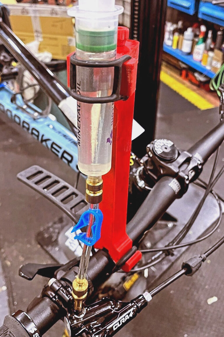 RedSide Hydraulic Bleed Syringe Holder, a 3rd Hand Brake Tool for ...