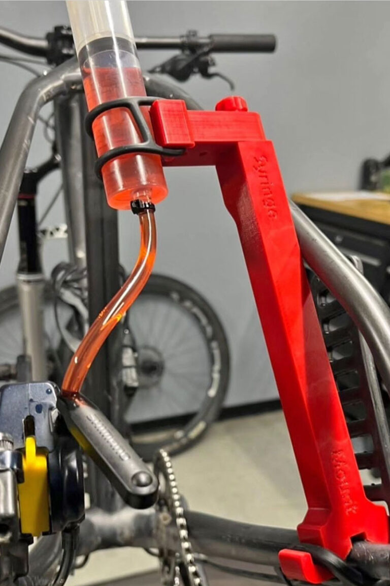 RedSide Hydraulic Bleed Syringe Holder, a 3rd Hand Brake Tool for ...