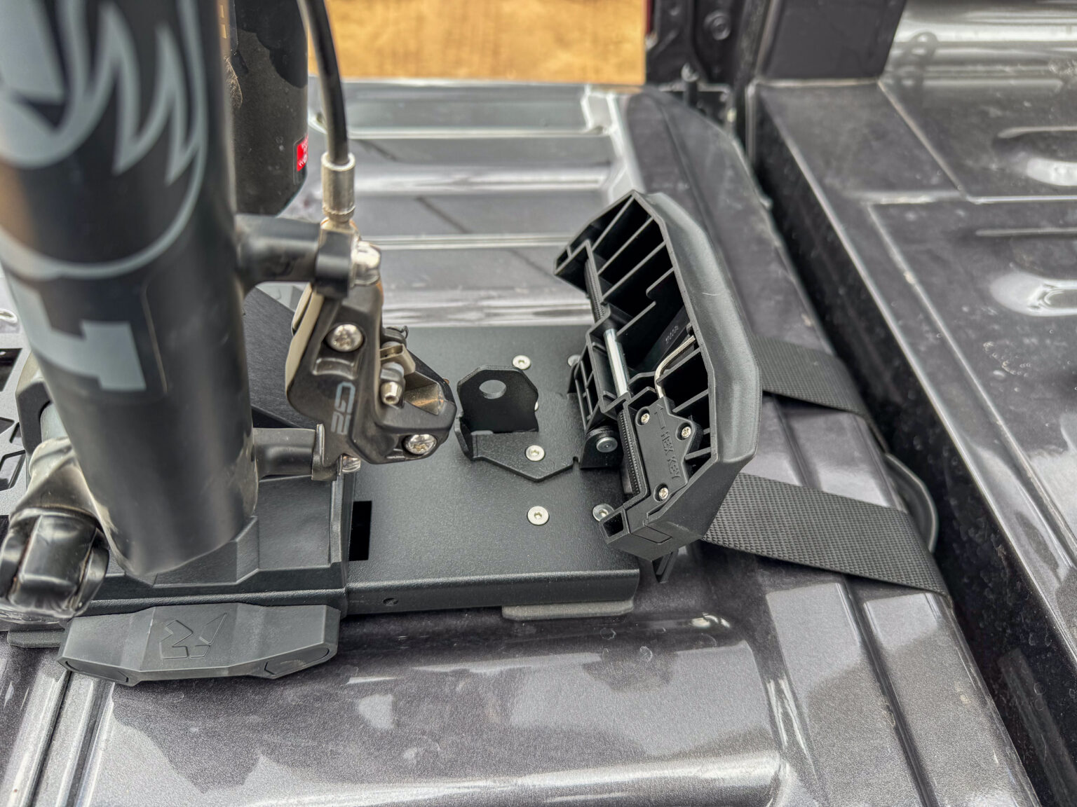 More than a Bike Rack: Railias Tailgate Rack System Doubles as Tailgate ...